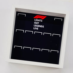Display Frame Case For Lego Formula One F1 Collectible Race Cars 71049 ...